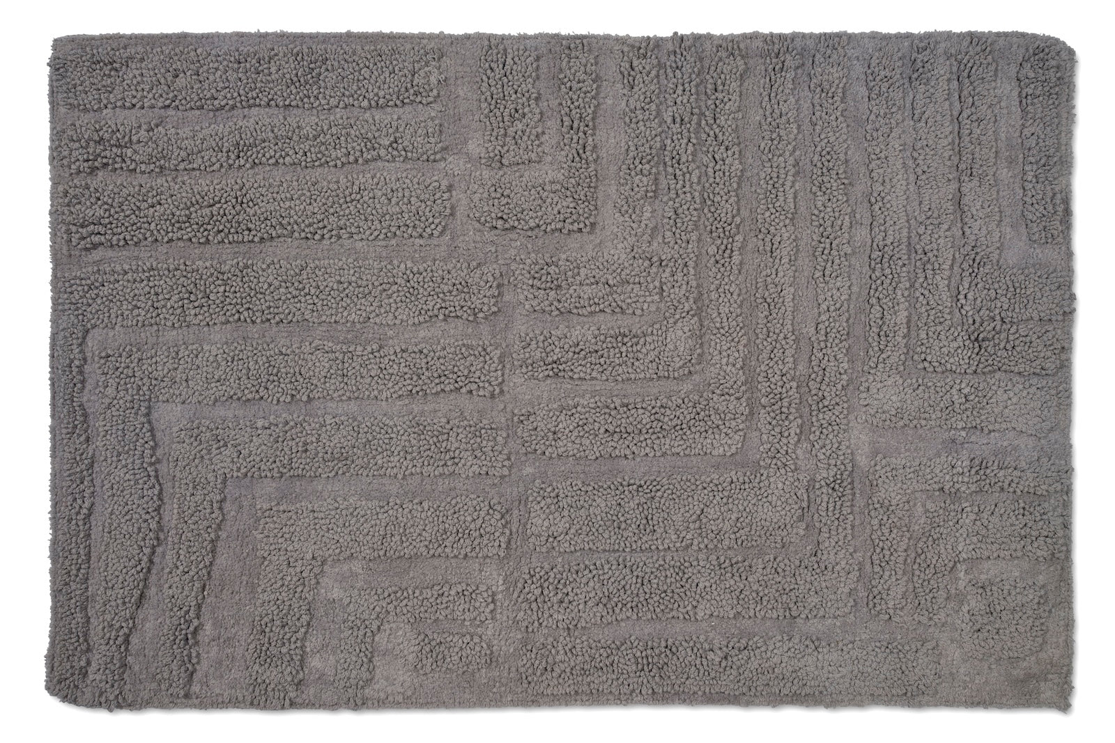 Baðmotta Field Titanium – Kara Rugs